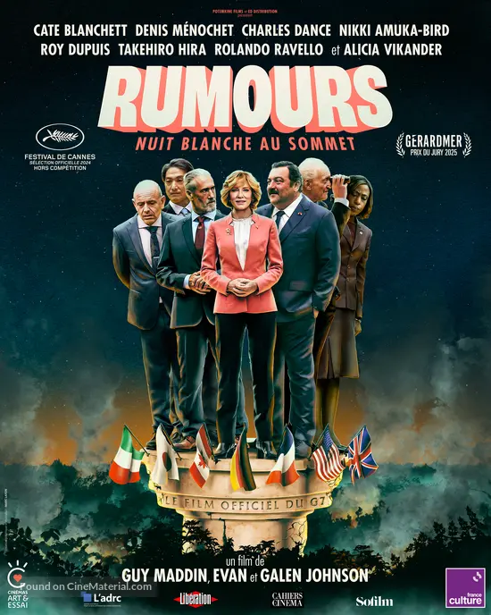 Rumours (2024) French movie poster
