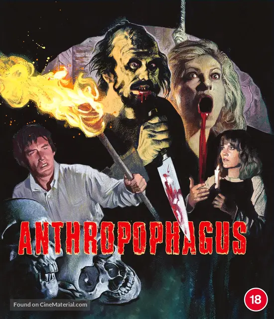 Antropophagus (1980) British movie cover