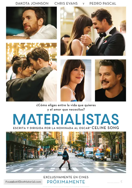 Materialists (2025) Spanish movie poster