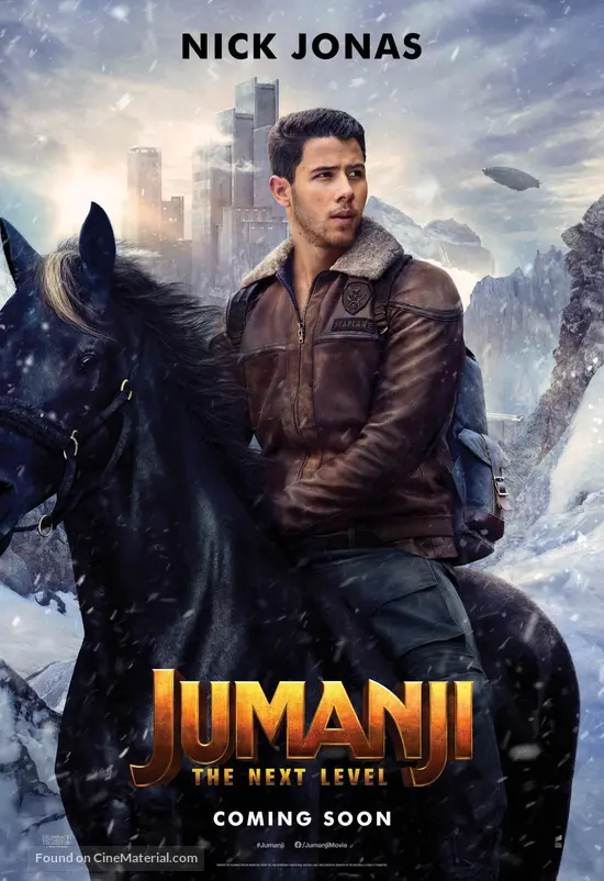 Jumanji The Next Level 2019 International Movie Poster Jumanji The Next Level 2019 International Movie Poster