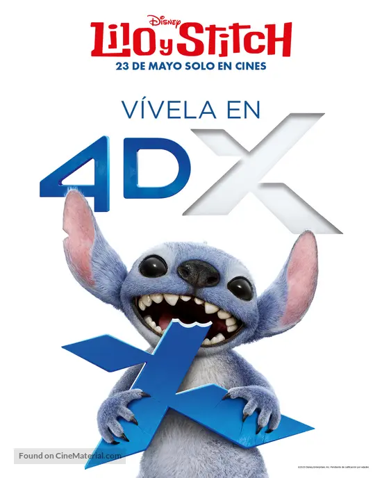 Lilo & Stitch (2025) Spanish movie poster