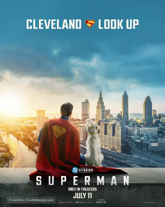 Superman (2025) movie poster