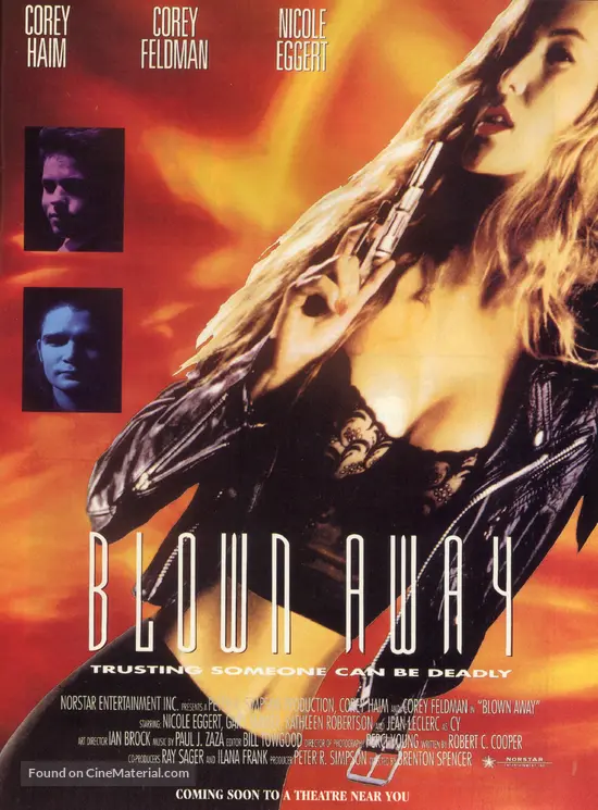 Blown Away 1993 Movie Poster Blown Away 1993 Movie Poster