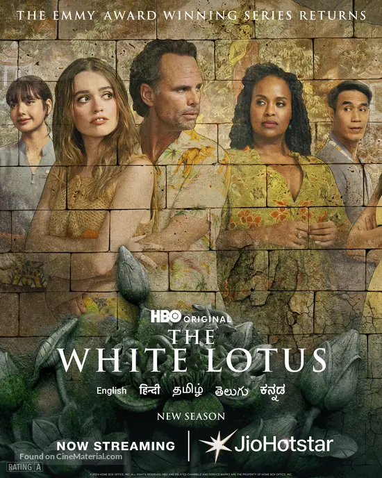 "The White Lotus" (2021) Indian movie poster