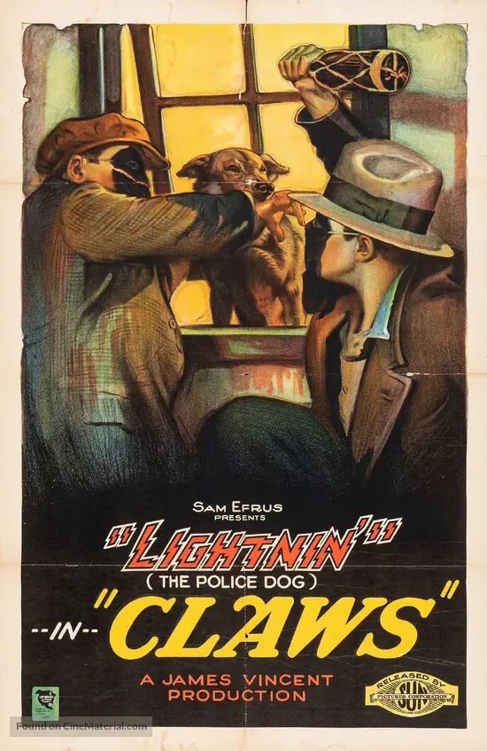 Claws (1922) movie poster