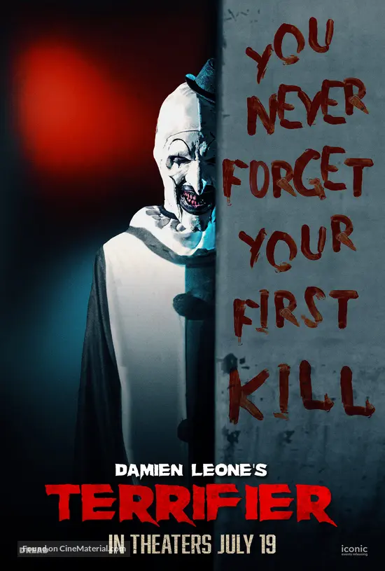 Terrifier (2018) re-release movie poster