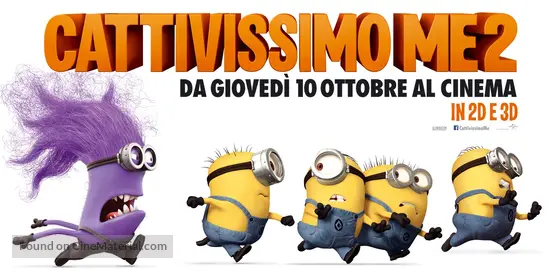 Despicable Me 2 (2013) Italian movie poster