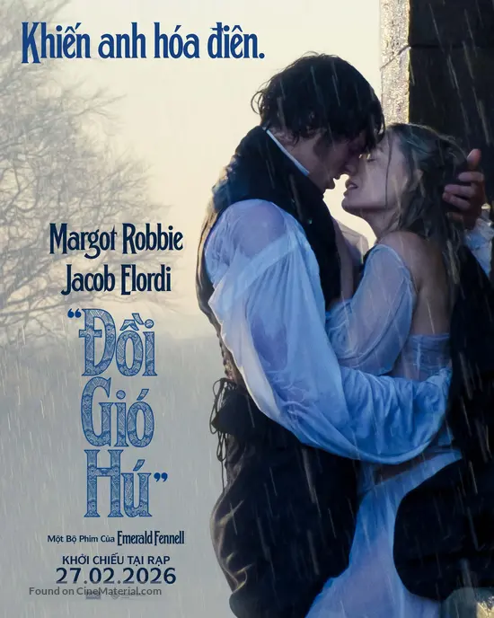 Wuthering Heights (2026) Vietnamese movie poster