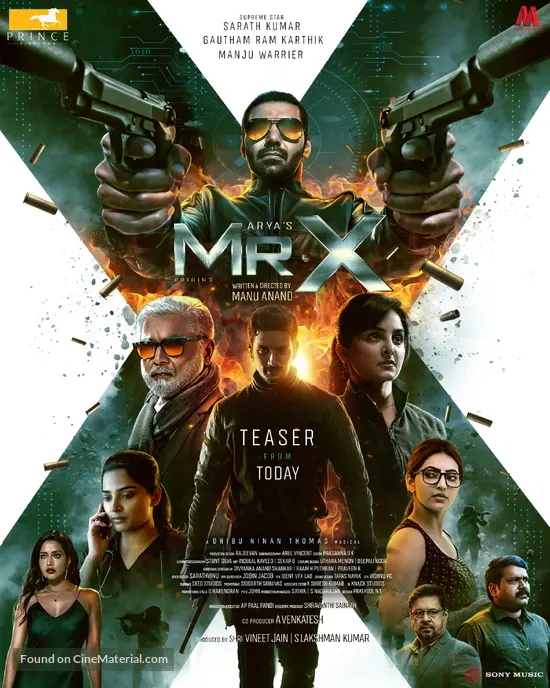 Mr. X (2026) Indian movie poster