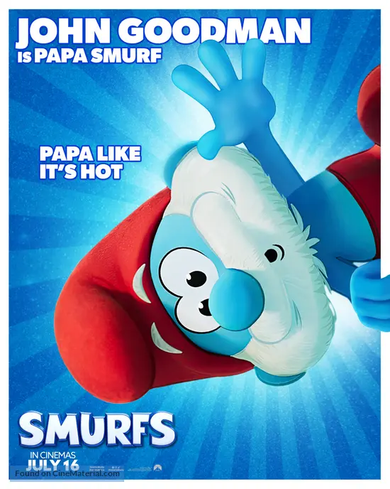 Smurfs 2025 Malaysian Movie Poster