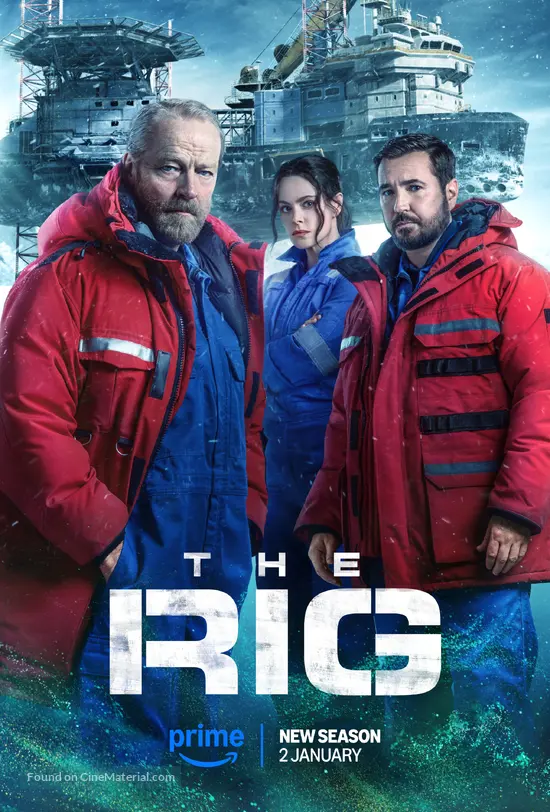 "The Rig" (2023) British movie poster