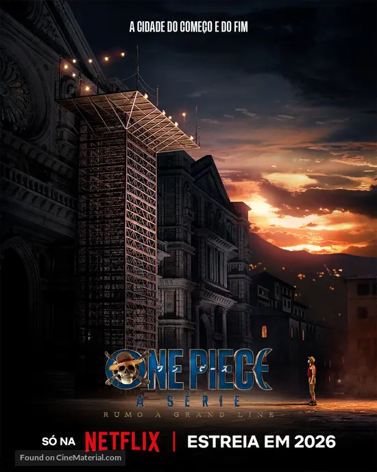 "One Piece" Brazilian movie poster