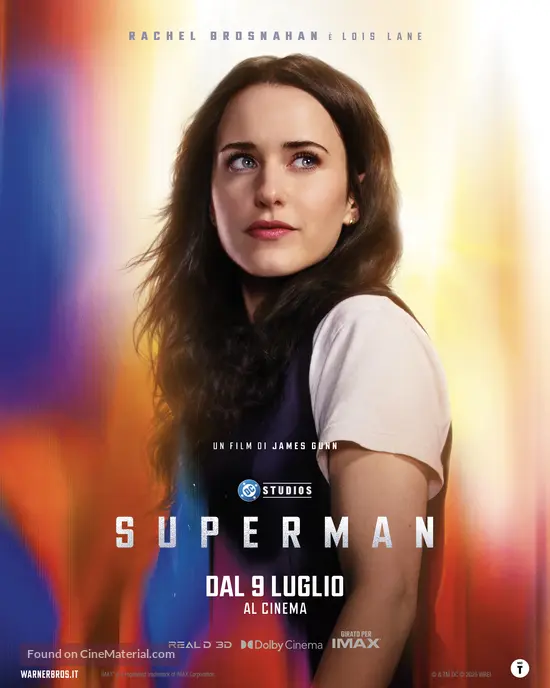 Superman (2025) Italian movie poster