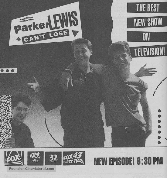 "Parker Lewis Can't Lose" (1993) newspaper ad