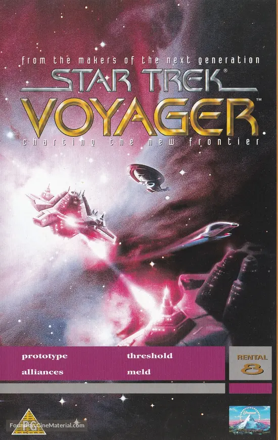"Star Trek: Voyager" (1995) British movie cover
