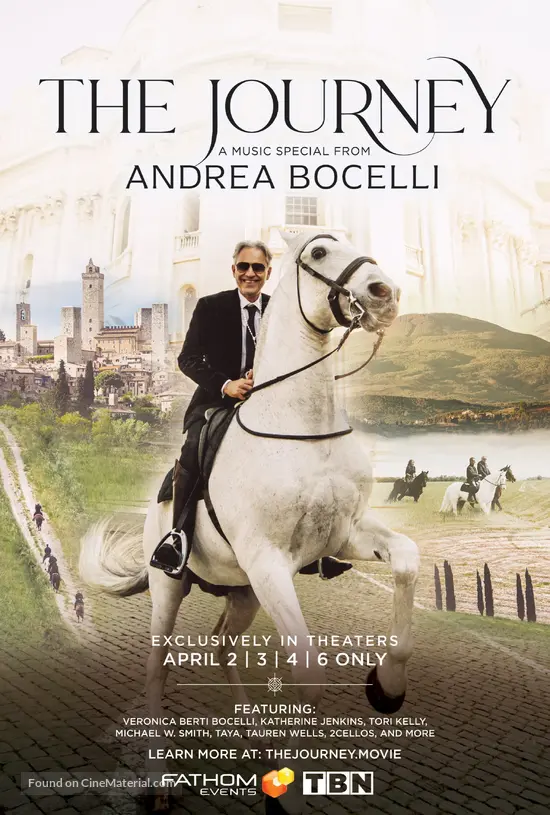 The Journey: A Music Special from Andrea Bocelli (2023) movie po...