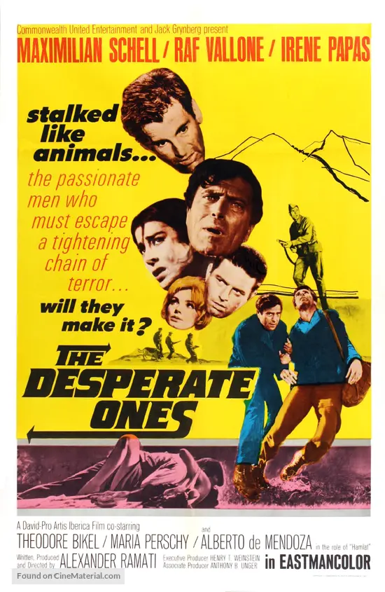 The Desperate Ones (1967) movie poster