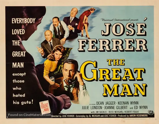 The Great Man (1956) movie poster