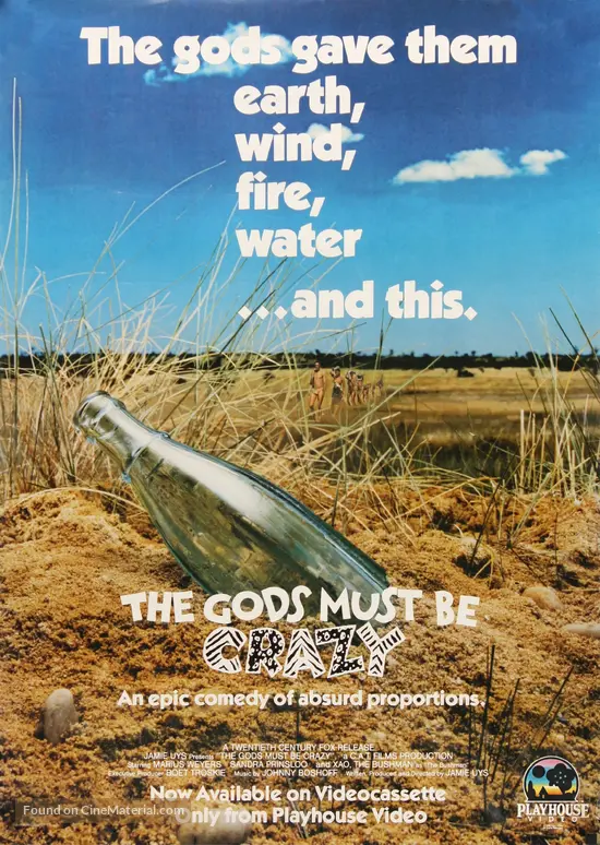The Gods Must Be Crazy (1980) movie poster
