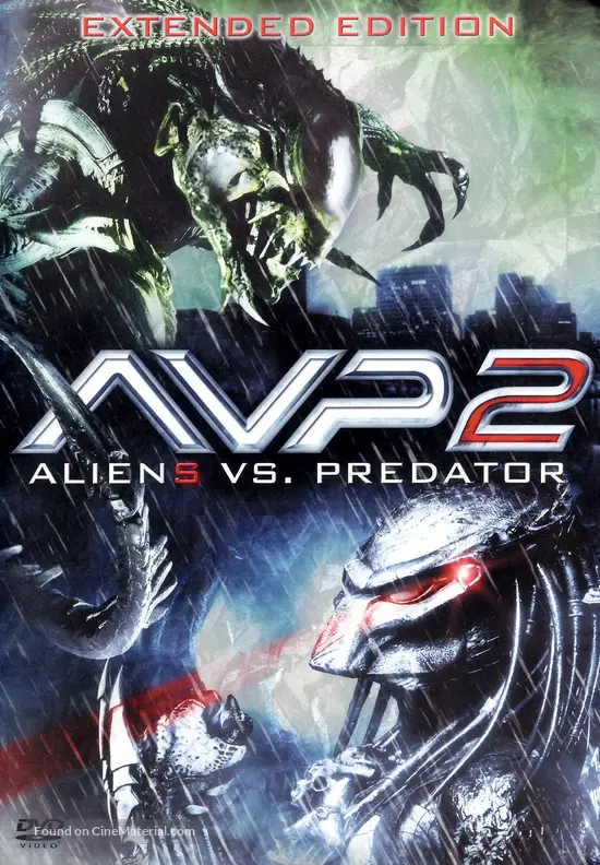 Aliens vs. Predator: Requiem (2007) dvd movie cover