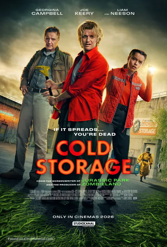 Cold Storage (2026) British movie poster