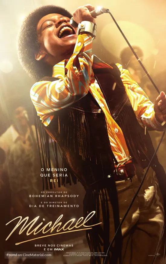 Michael (2026) Brazilian movie poster