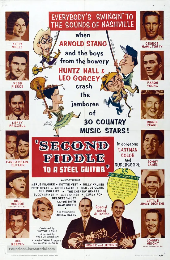 Second Fiddle to a Steel Guitar (1966) movie poster