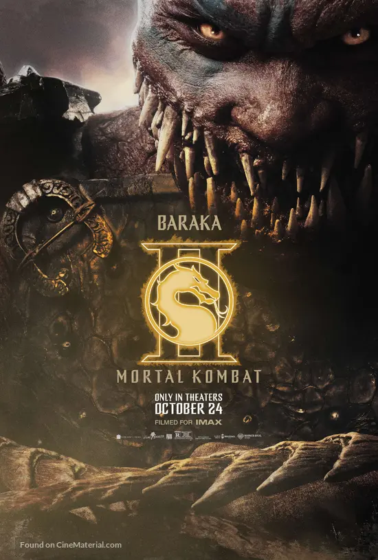 Mortal Kombat II (2026) movie poster