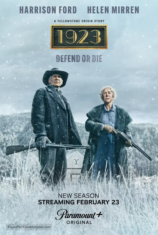 "1923" (2022) movie poster