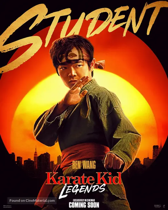Karate Kid: Legends (2025) British movie poster