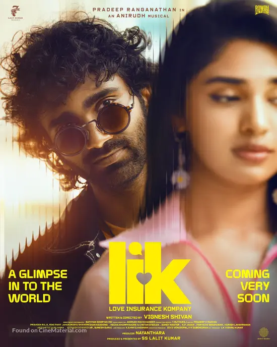 LIK: Love Insurance Kompany Indian movie poster