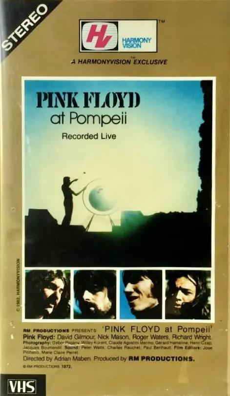 Pink Floyd: Live at Pompeii (1972) movie cover