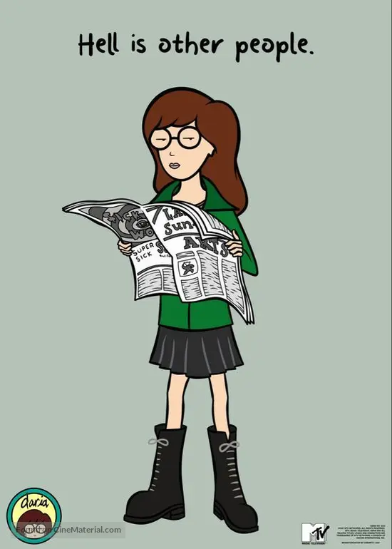 "Daria" (1997) movie poster