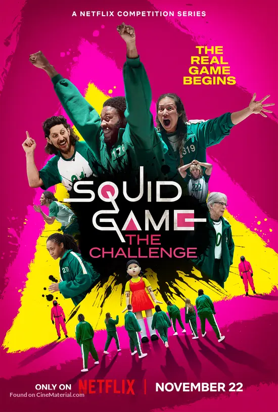 "Squid Game: The Challenge" (2023) movie poster