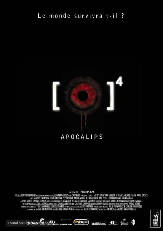 [REC] 4: Apocalipsis (2014) French dvd movie cover