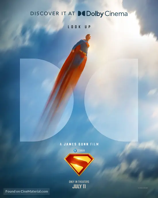 Superman (2025) movie poster