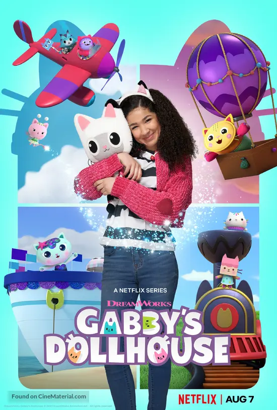 "Gabby's Dollhouse" (2020) movie poster