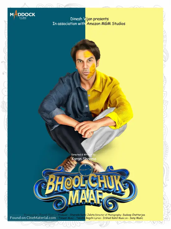 Bhool Chuk Maaf (2025) Indian movie poster