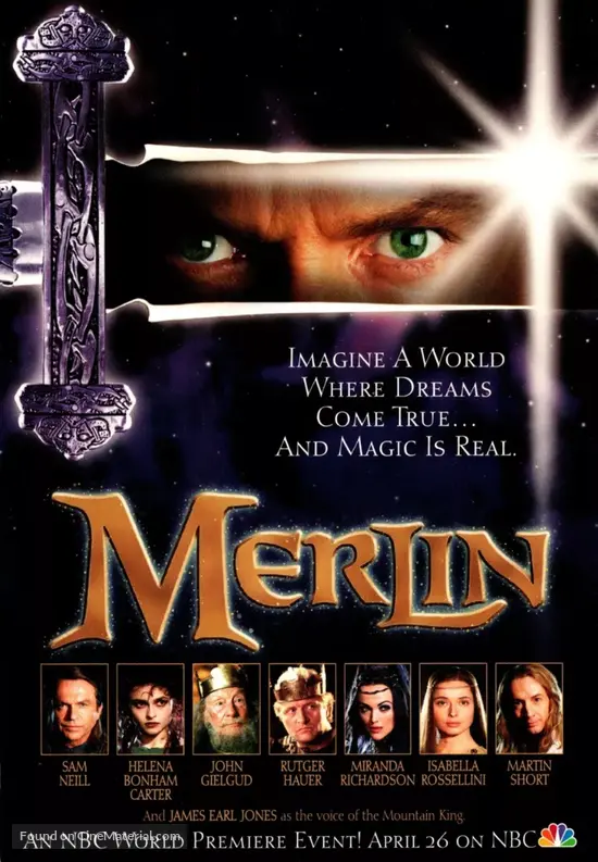Merlin (1998) movie poster