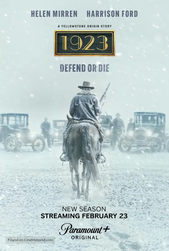 "1923" (2022) movie poster
