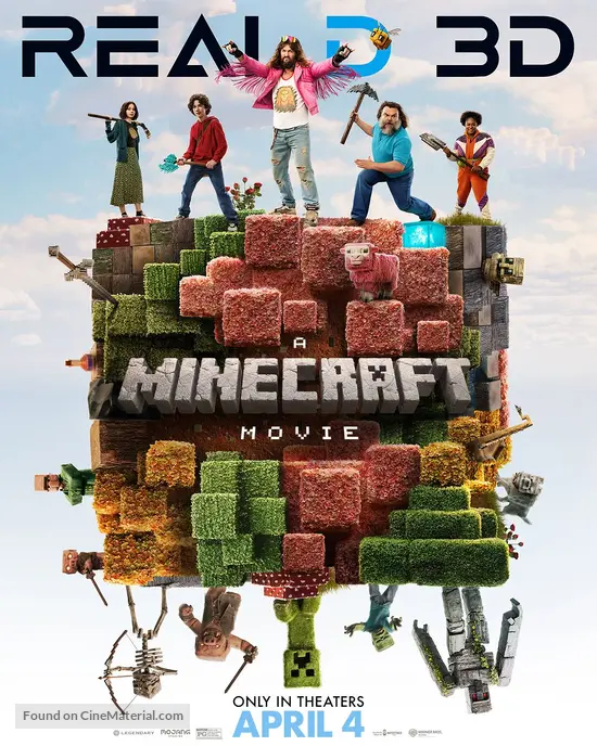 A Minecraft Movie (2025) movie poster