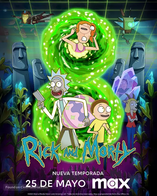 "Rick and Morty" (2013) Mexican movie poster