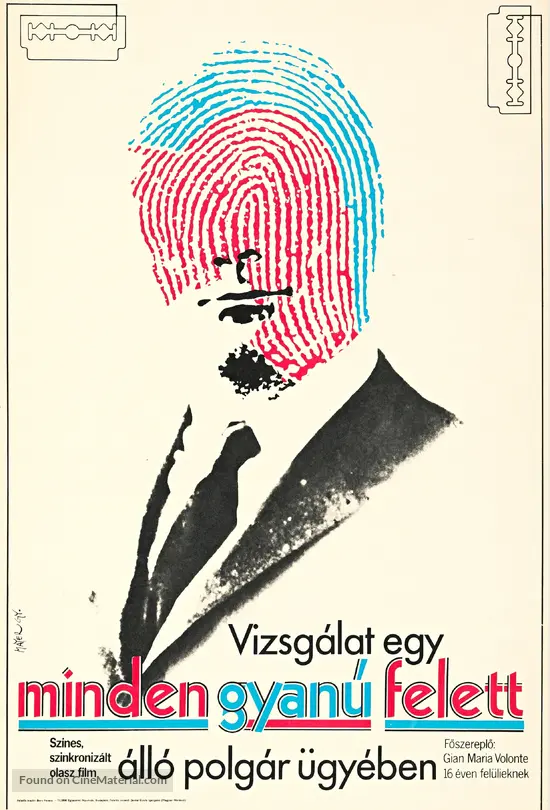 Indagine su un cittadino al di sopra di ogni sospetto (1970) Hun...