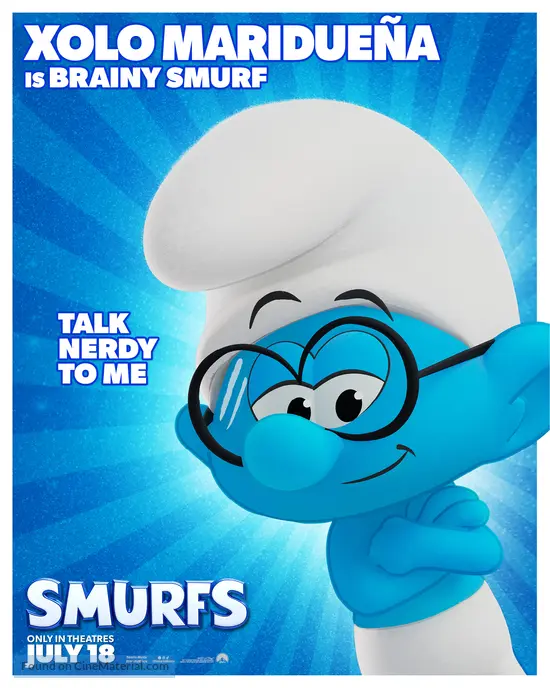Smurfs (2025) movie poster