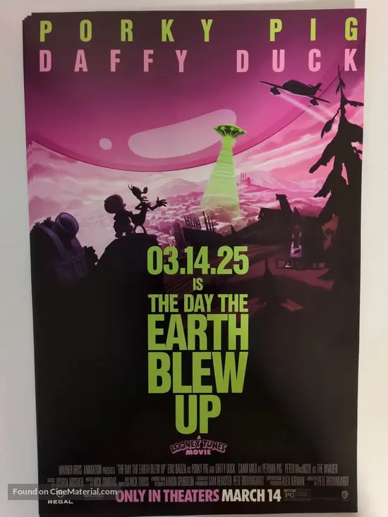 The Day the Earth Blew Up: A Looney Tunes Movie (2024) movie pos...